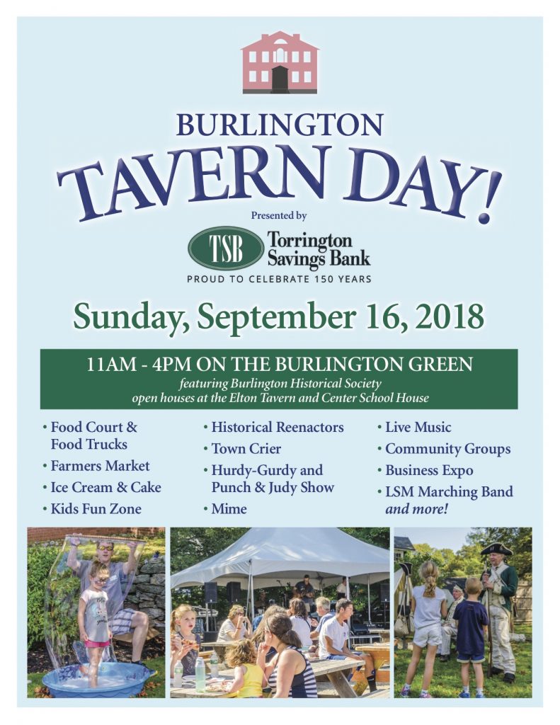 Tavern Day is almost here! | Burlington Historical Society